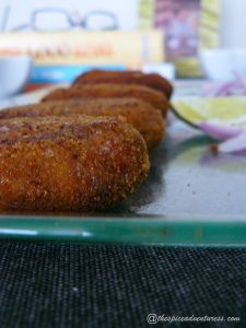 Kerala style Beef Cutlet - The Spice Adventuress