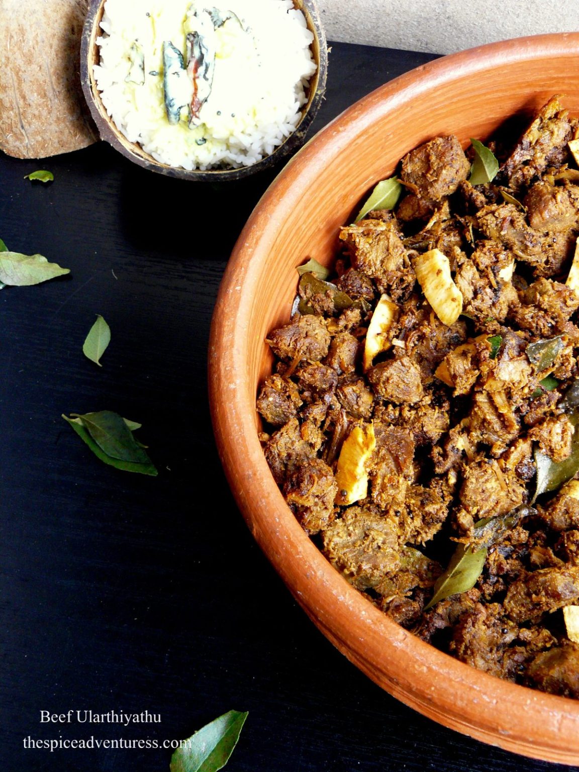 Beef Ularthiyathu - The Spice Adventuress