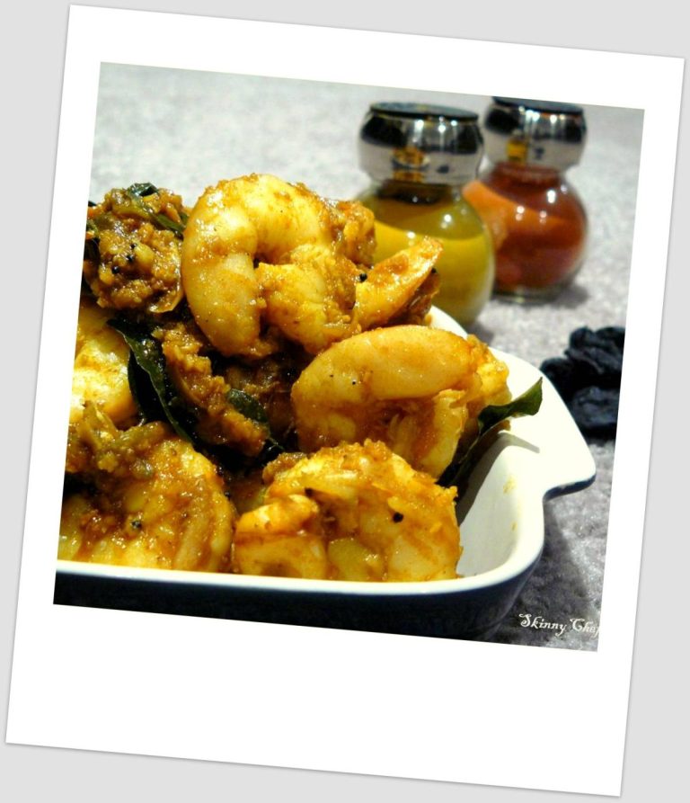 Kerala style Chemeen/Prawn Roast - The Spice Adventuress