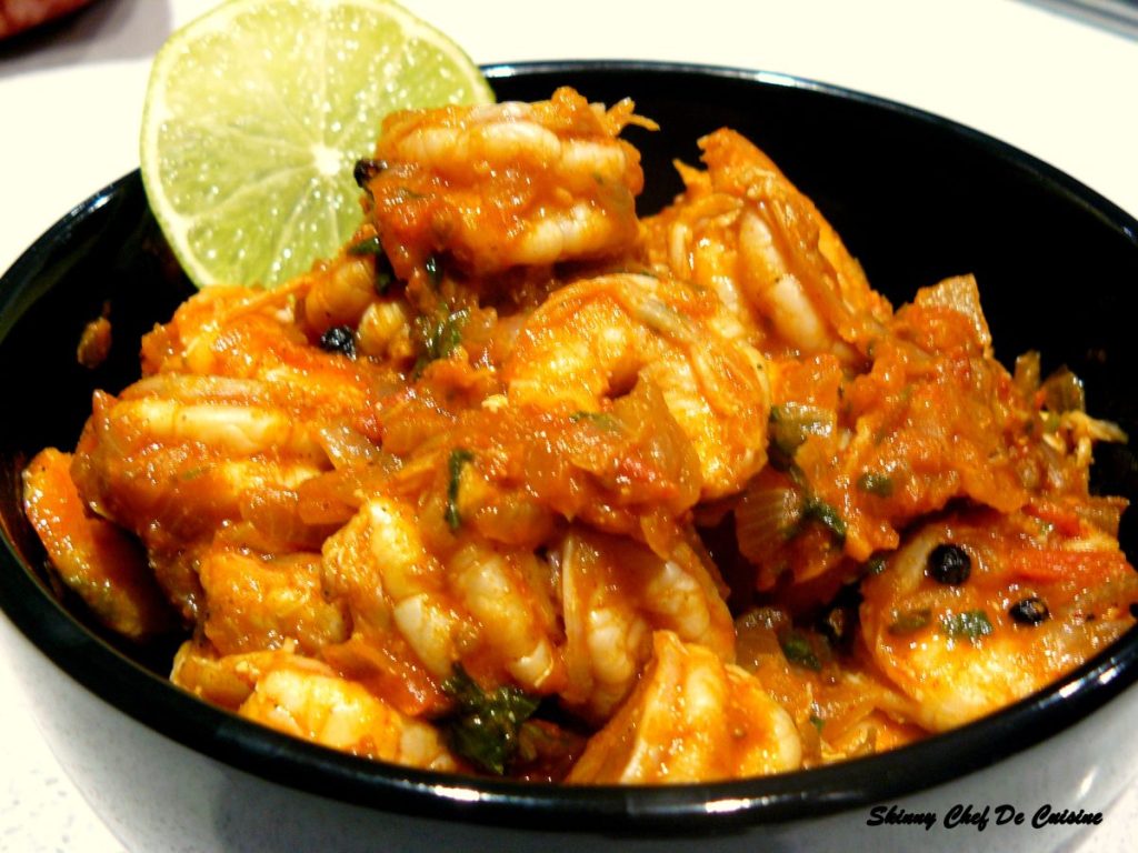 Achari Jhinga (Spicy Pickled Prawns) - The Spice Adventuress