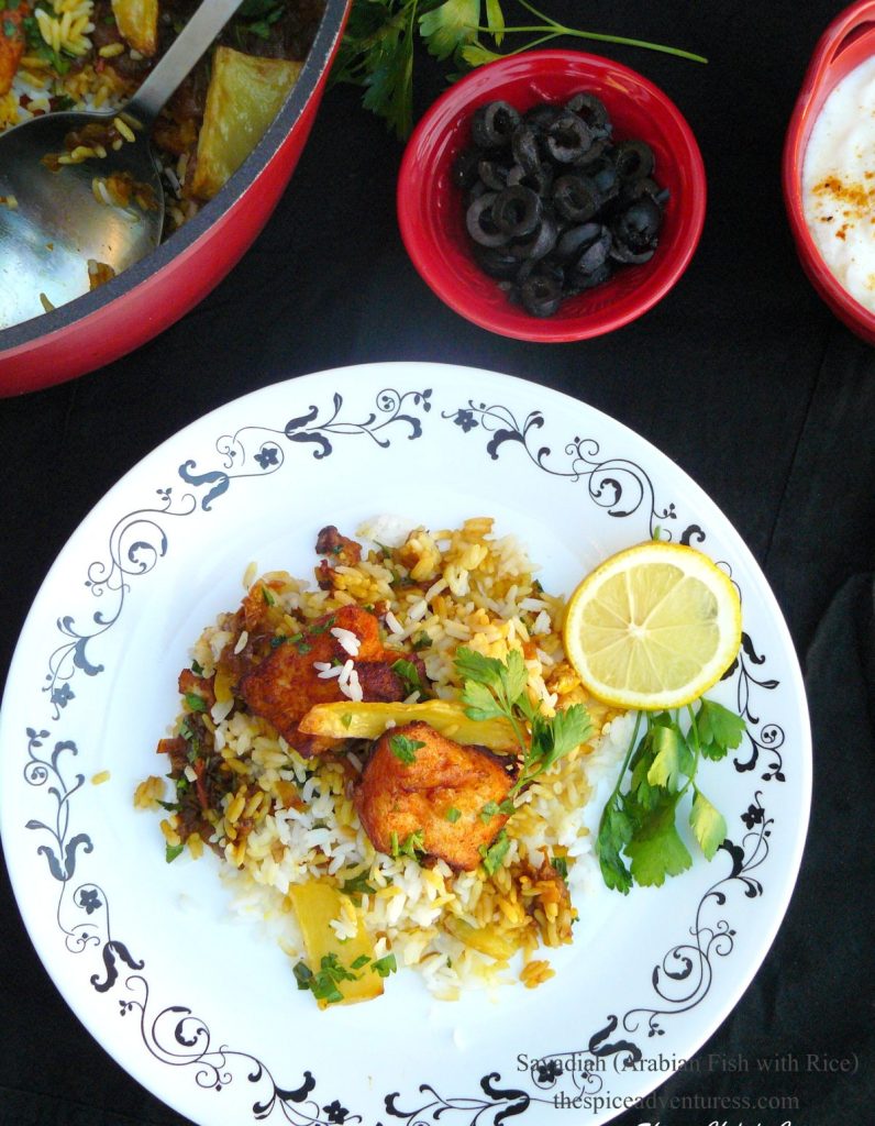Sayadiah (Arabian Fish with Rice) - The Spice Adventuress
