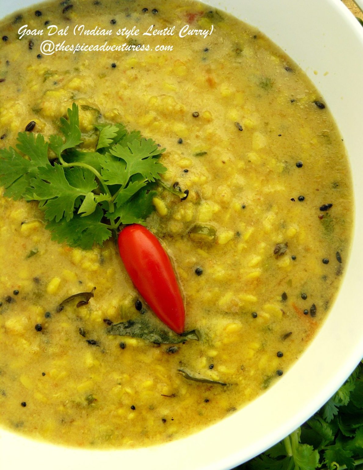 Goan style Dal with Coconut and Black Kokum - The Spice Adventuress