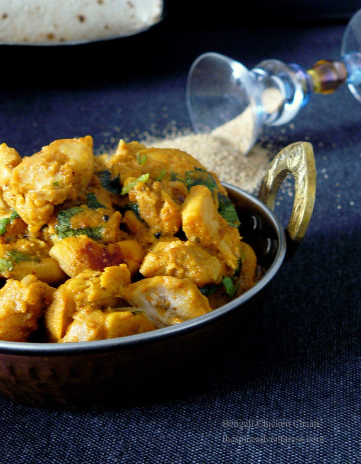 Bengali Chicken Chaap/Chanp - The Spice Adventuress
