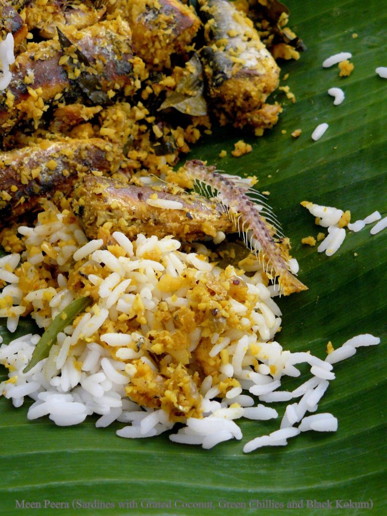 Meen Peera (Sardines with Coconut, Chillies and Kokum) - The Spice ...