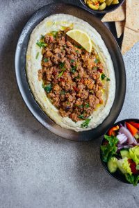 Baba Ghanouj with Minced Lamb - The Spice Adventuress