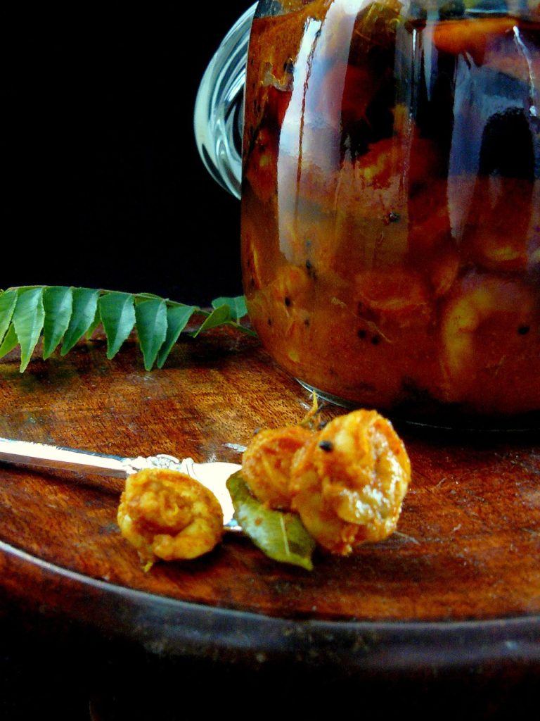 Prawn Pickle - The Spice Adventuress