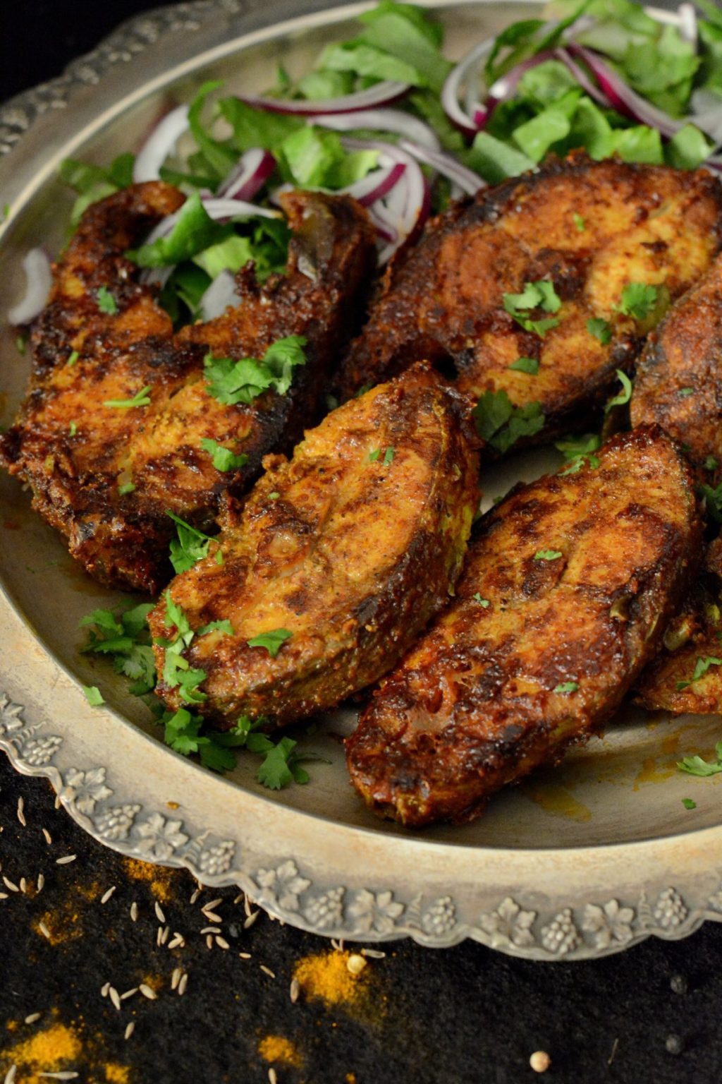 East Indian Fish Fry - The Spice Adventuress