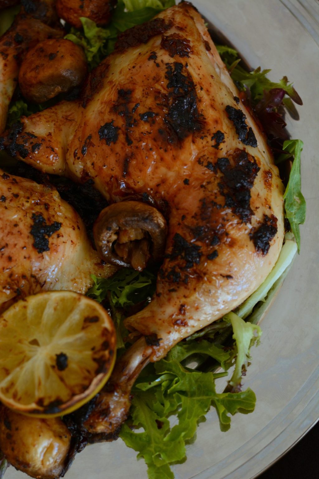 Roast Chicken with Vegemite Masala (Asparagus, Mashed Potatoes) - The ...