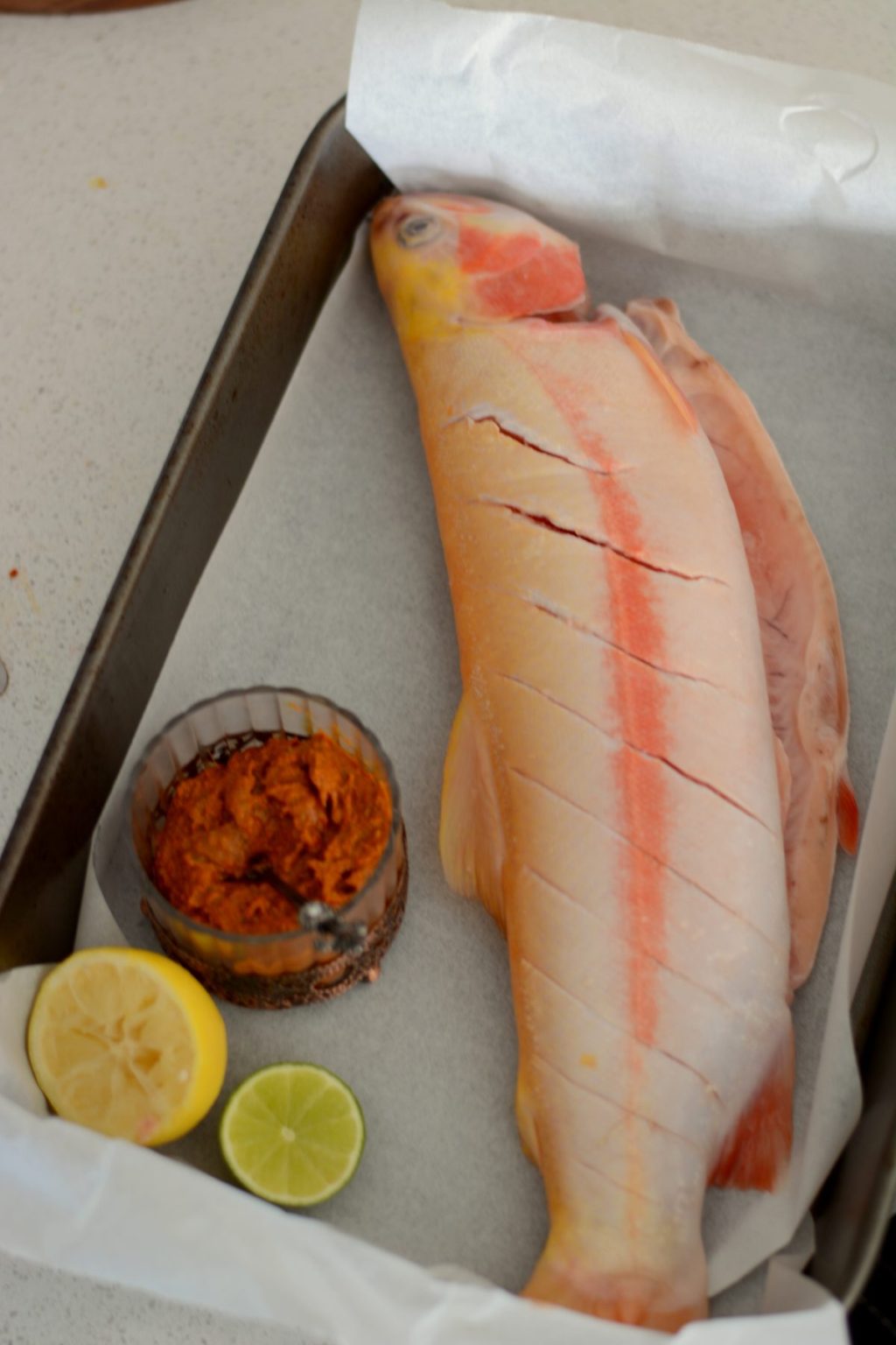Roasted Spicy Golden Trout - The Spice Adventuress