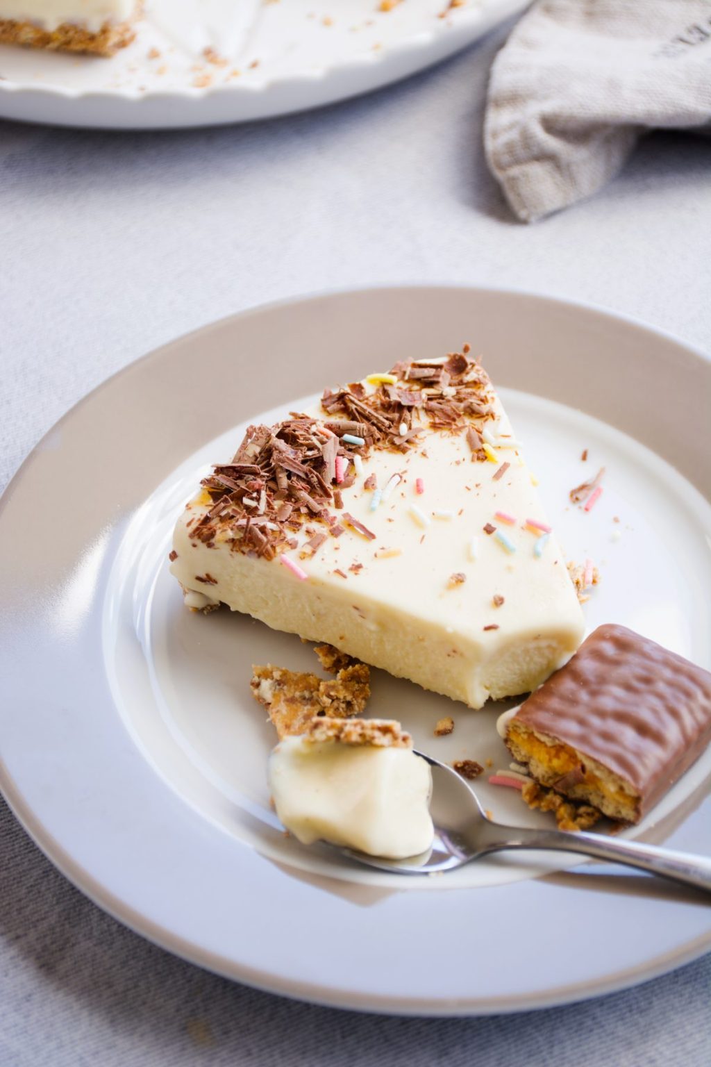 Tim Tam Vanilla Icecream Cake - The Spice Adventuress