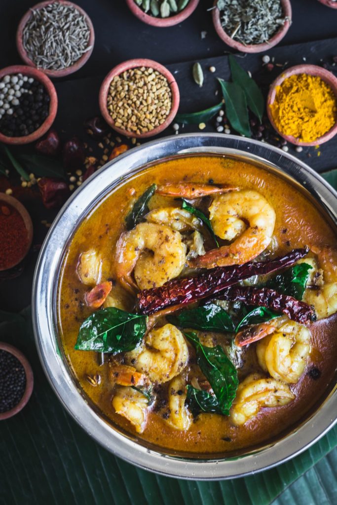 Kerala style Prawn Curry - The Spice Adventuress