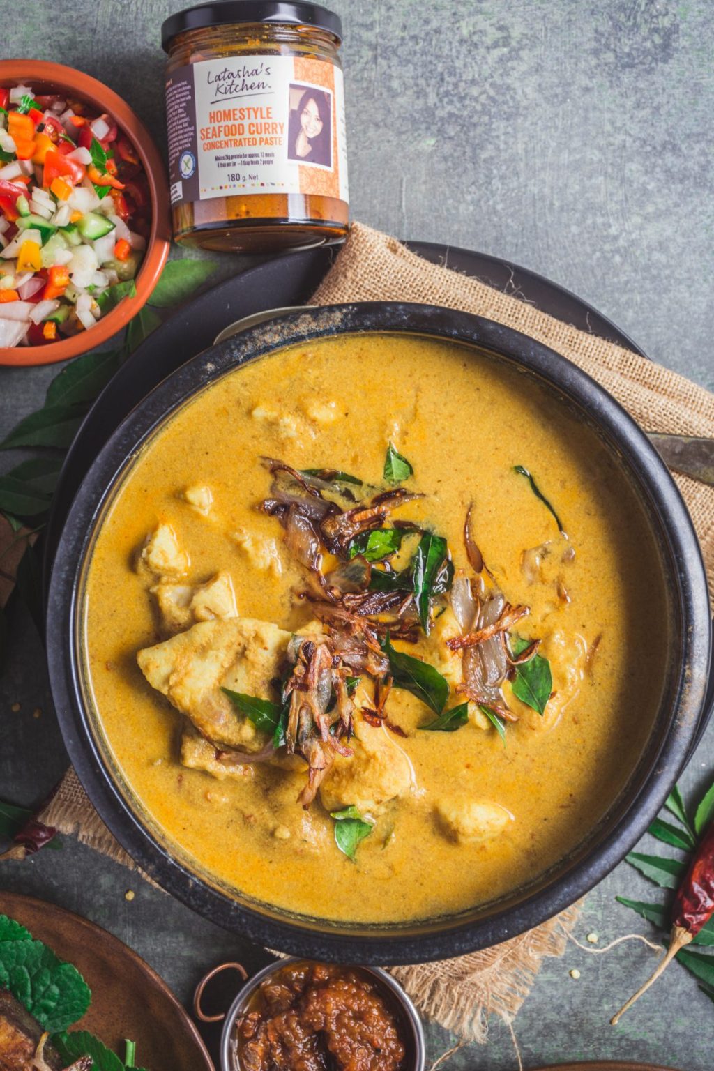 Keralan Fish Curry (with Latasha’s Kitchen Seafood Curry Paste ...