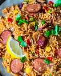 One Pot Spanish Rice with Chorizo - The Spice Adventuress